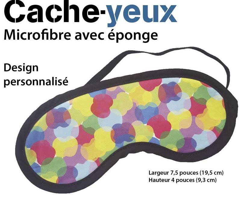 5000-cache-yeux-mini | Tissu Microfibre sublimé